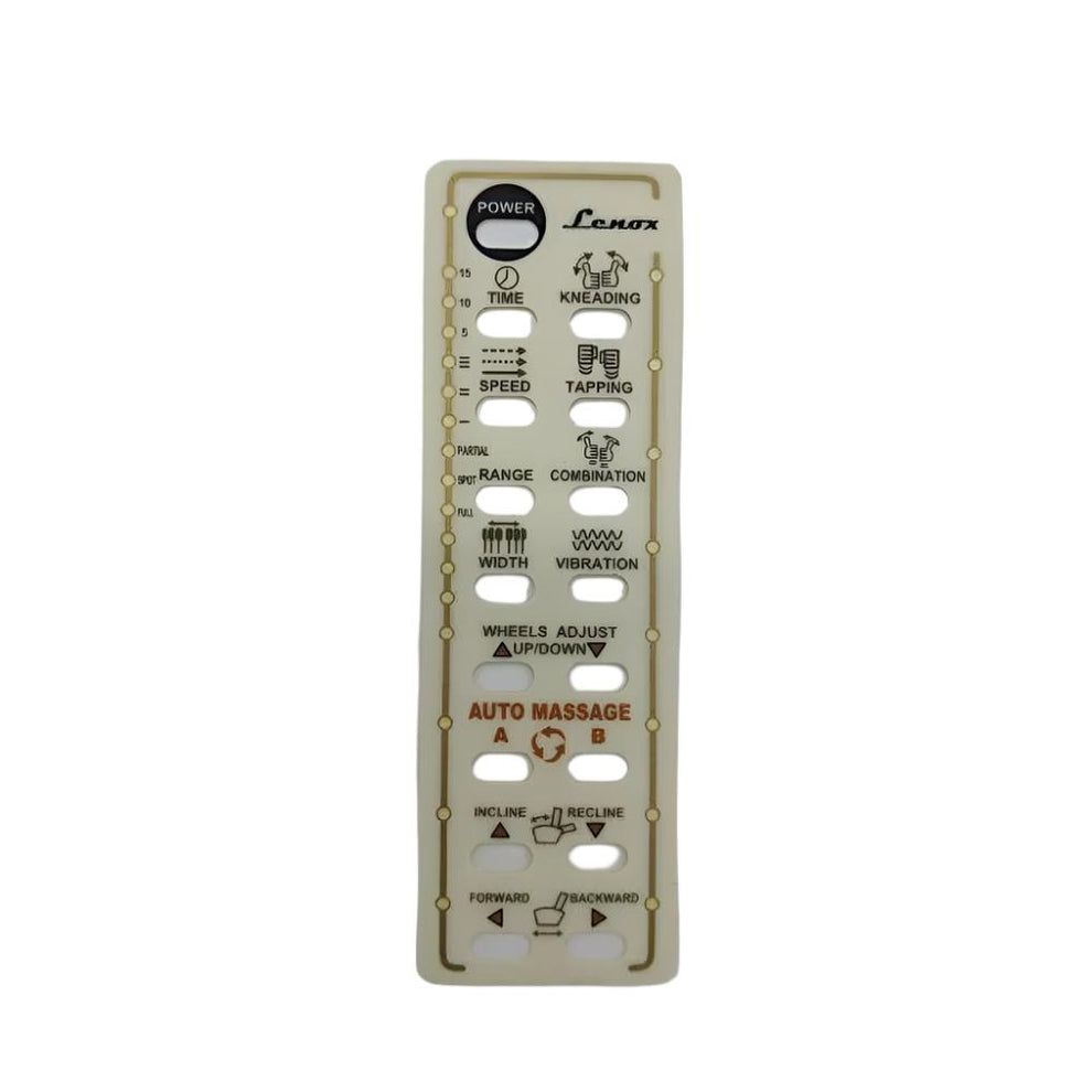 Remote Sticker for Lenox SE & Lenox GX - Premium Quality, Durable, Eas ...