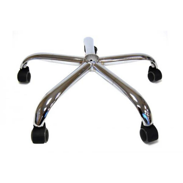 EURO Stool 5 Leg Base Metal frame with wheels for Customer Chair, Prem ...